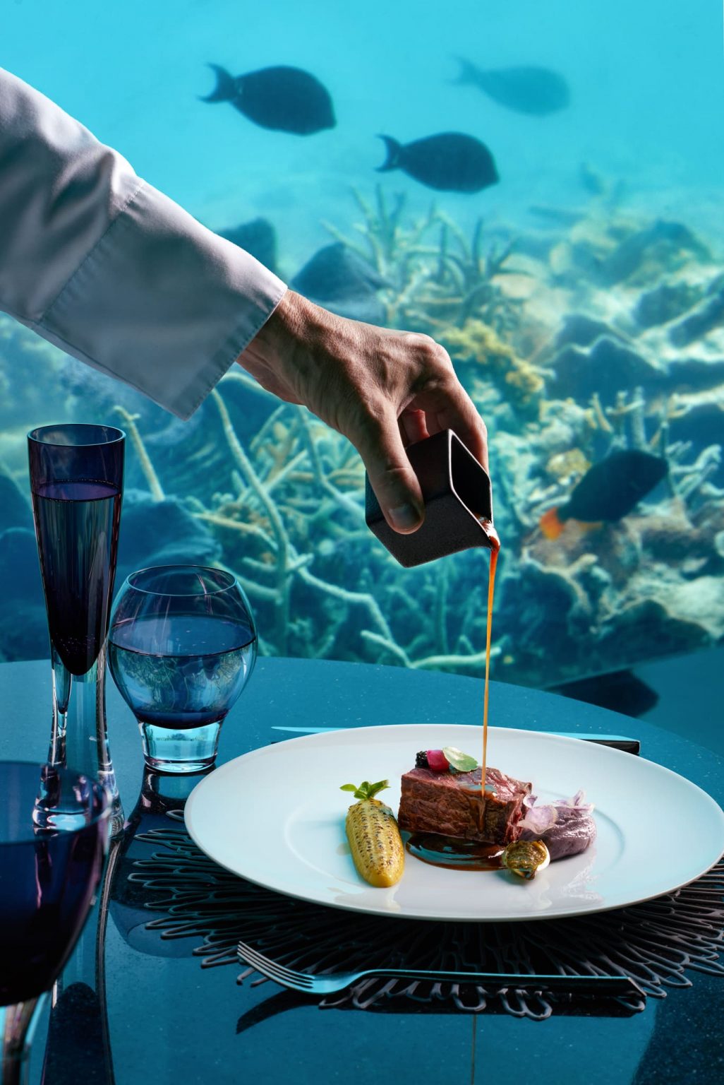 Travel Trade Maldives - Niyama Launches World’s First Underwater Nikkei Dining Experience